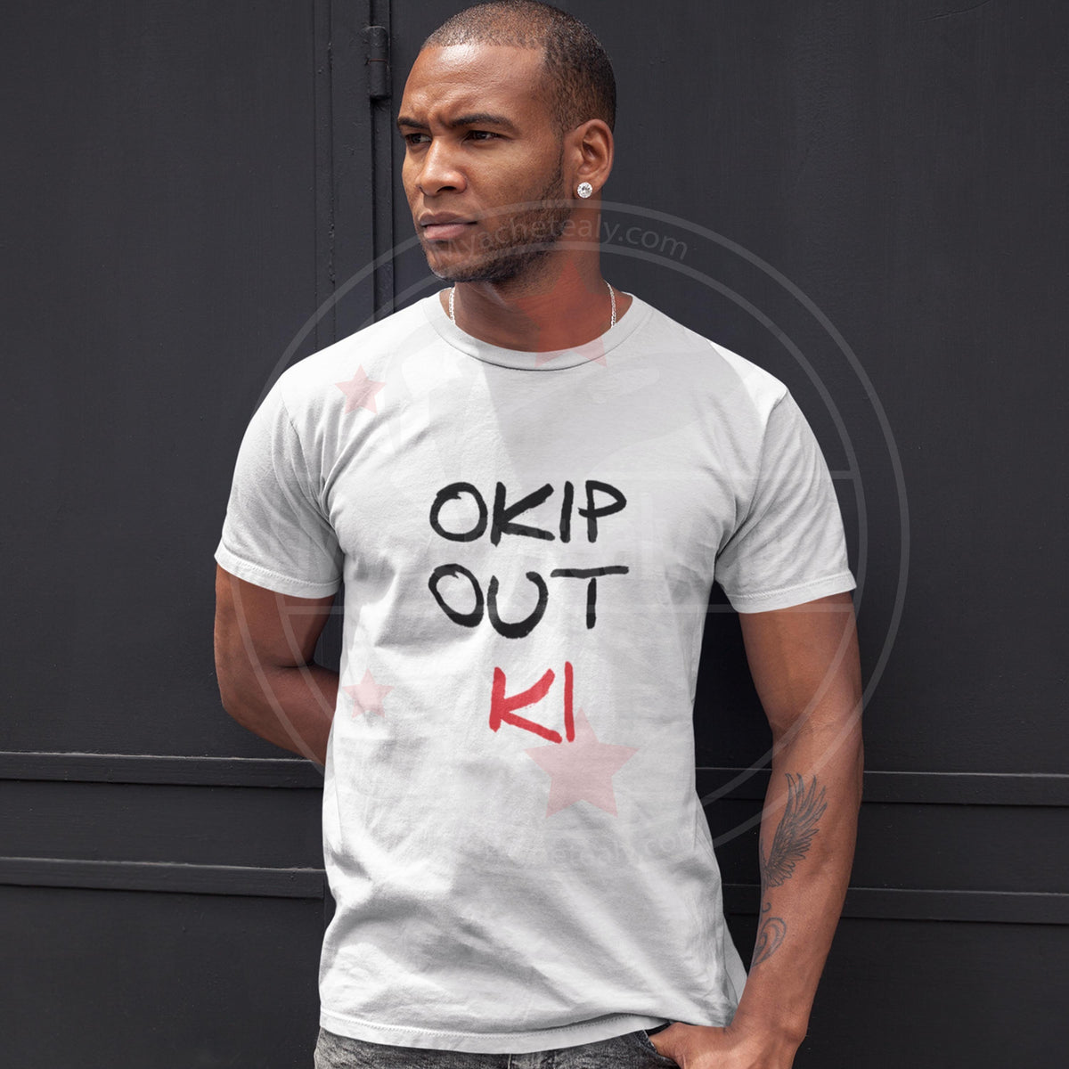 T-shirt Okip out ki 974 créole réunion humour réunion – Myachetealy